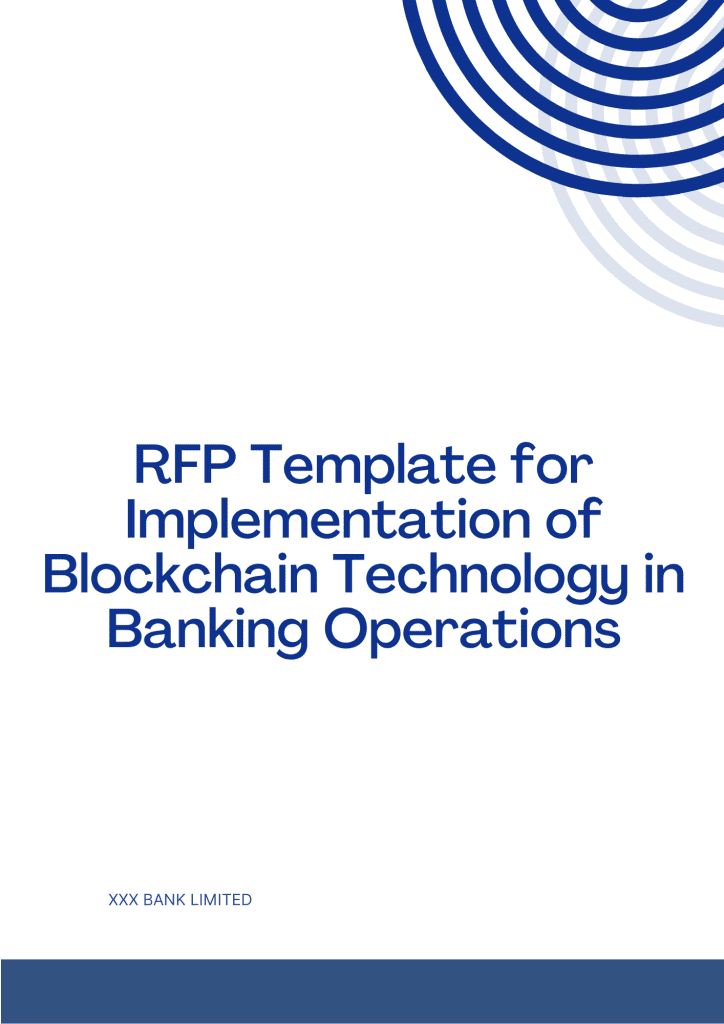 RFP Template for Implementation of Blockchain Technology in Banking ...