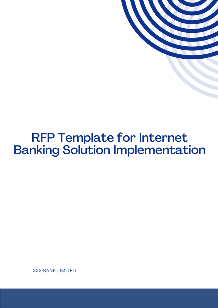 RFP Template for Internet Banking Implementation - Banking and Fintech ...