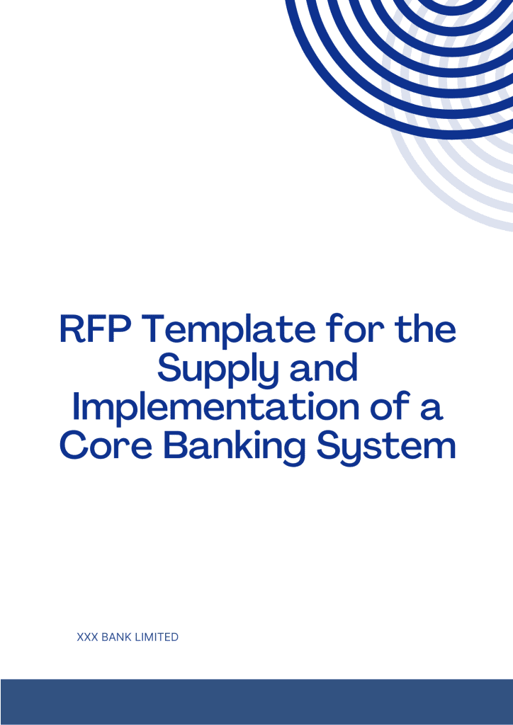 RFP Template for the Supply and Implementation of a Core Banking System ...