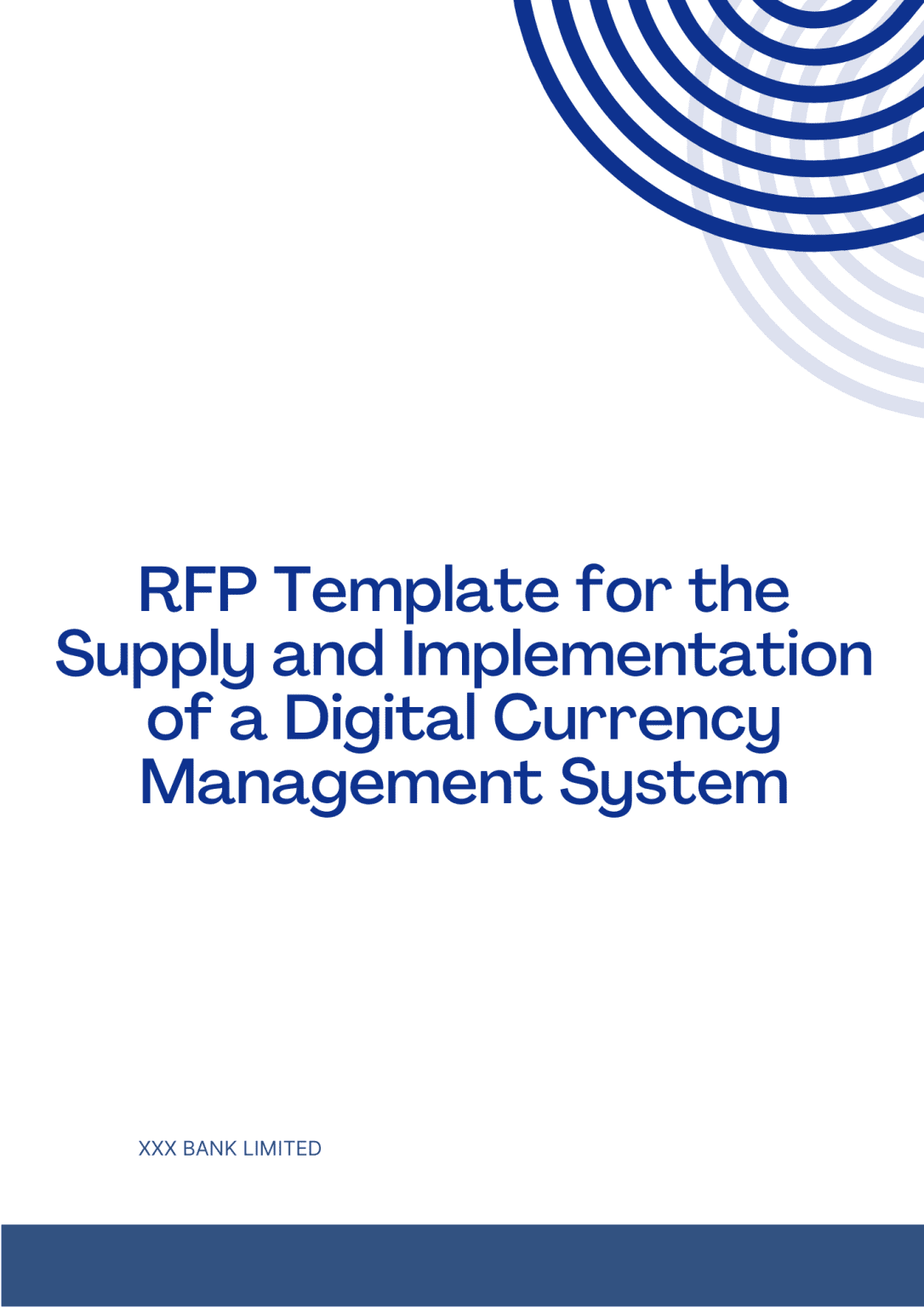 RFP Template for the Supply and Implementation of a Digital Currency ...