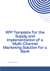 RFP Template for the Supply and Implementation of a Multi-Channel ...