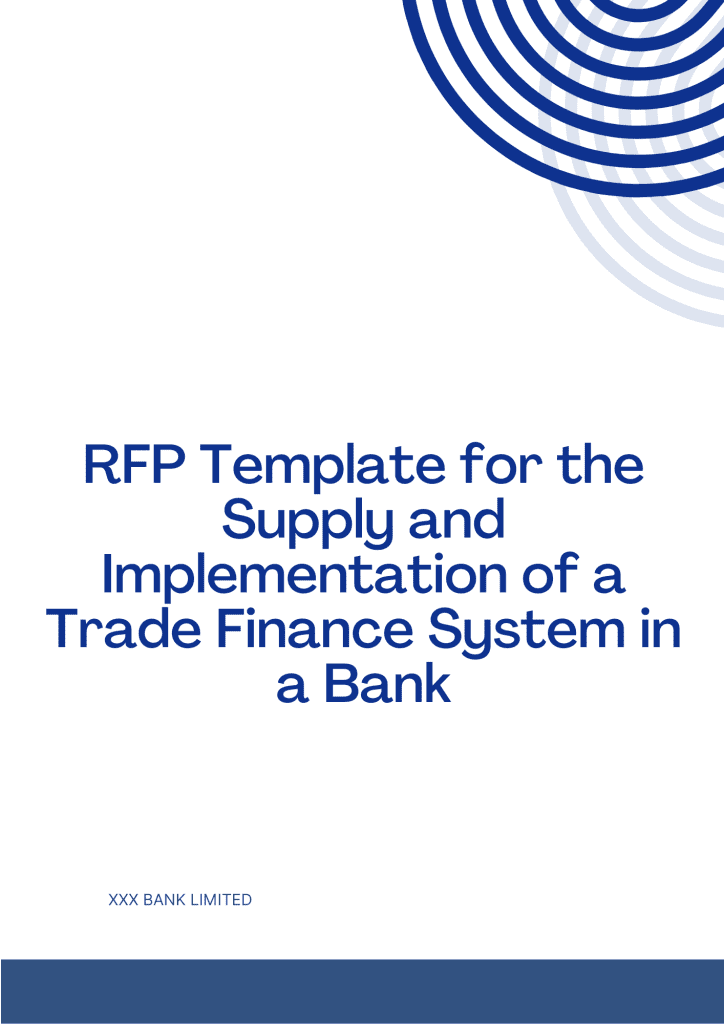 RFP Template for the Supply and Implementation of a Trade Finance ...
