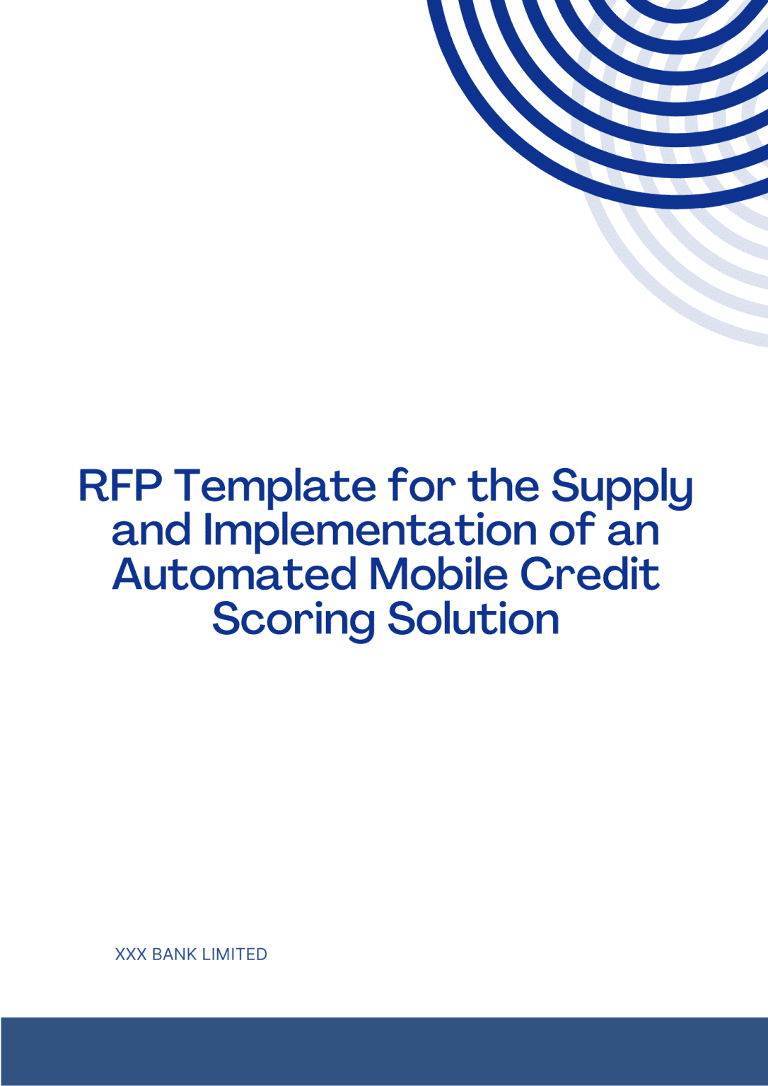 RFP Template for the Supply and Implementation of an Automated Mobile ...