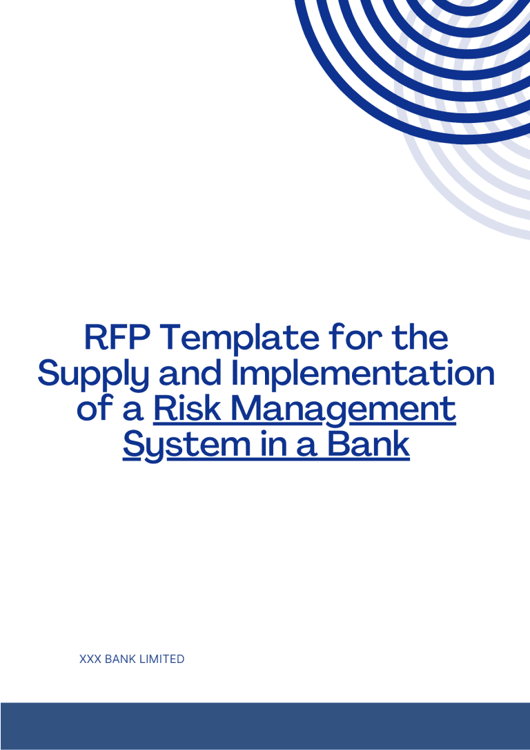 RFP Template for the Supply and Implementation of a Risk Management ...