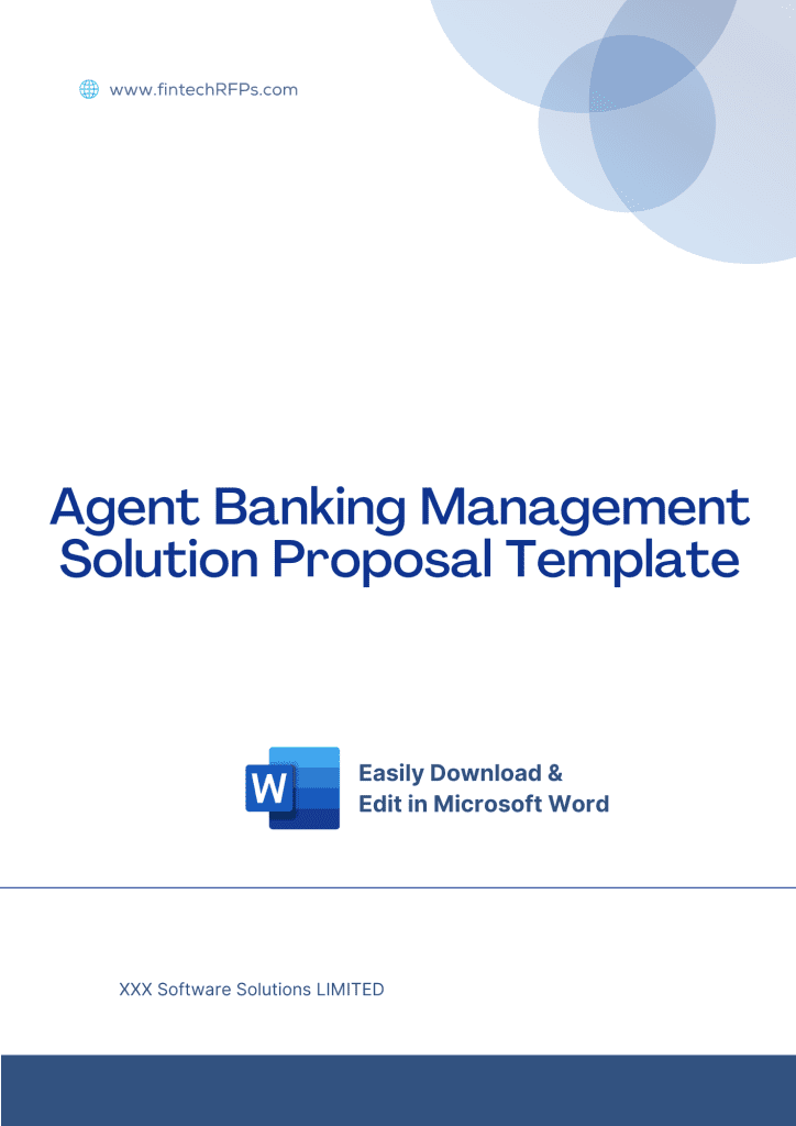 Agent Banking Management Solution Proposal Template - Banking and ...