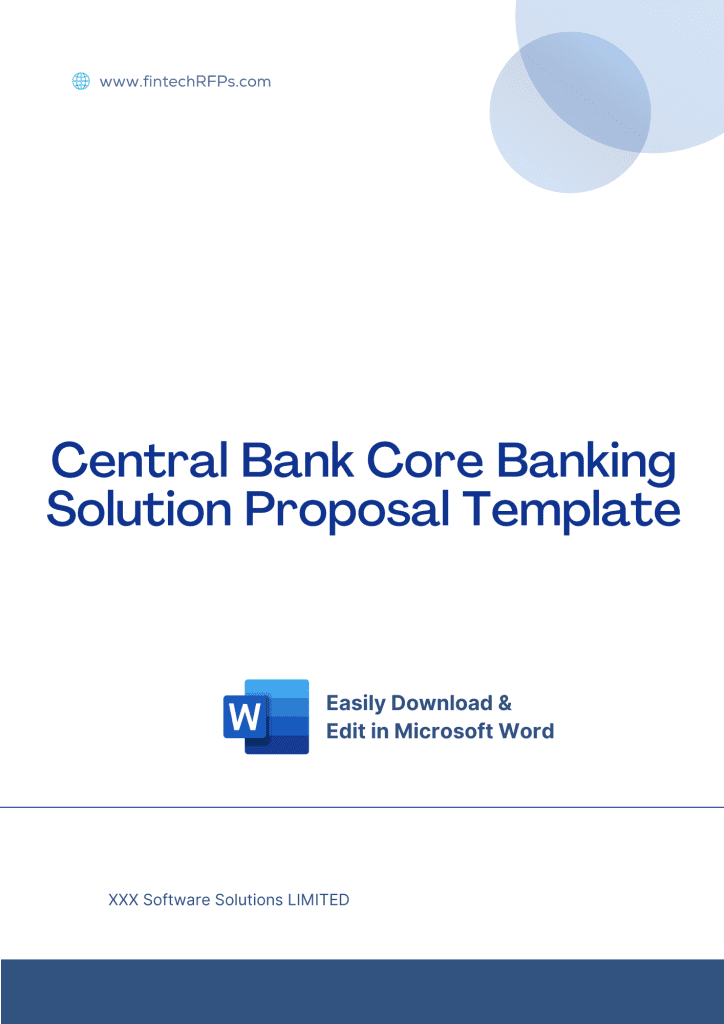 Central Bank Core Banking Solution Proposal Template - Banking and ...