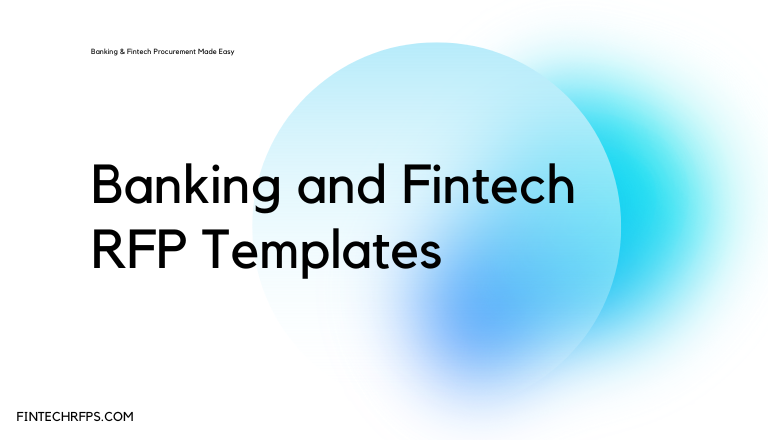 Proposal Template - Banking and Fintech RFP Templates